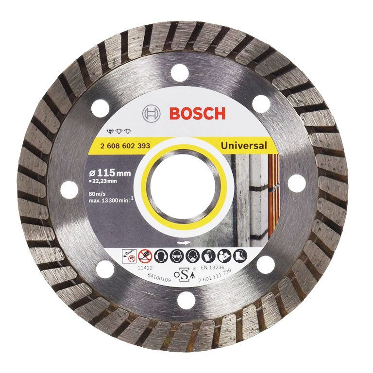 DISQUE À TRONÇONNER DIAMANTÉ STANDARD FOR UNIVERSAL TURBO BOSCH - Topo ...