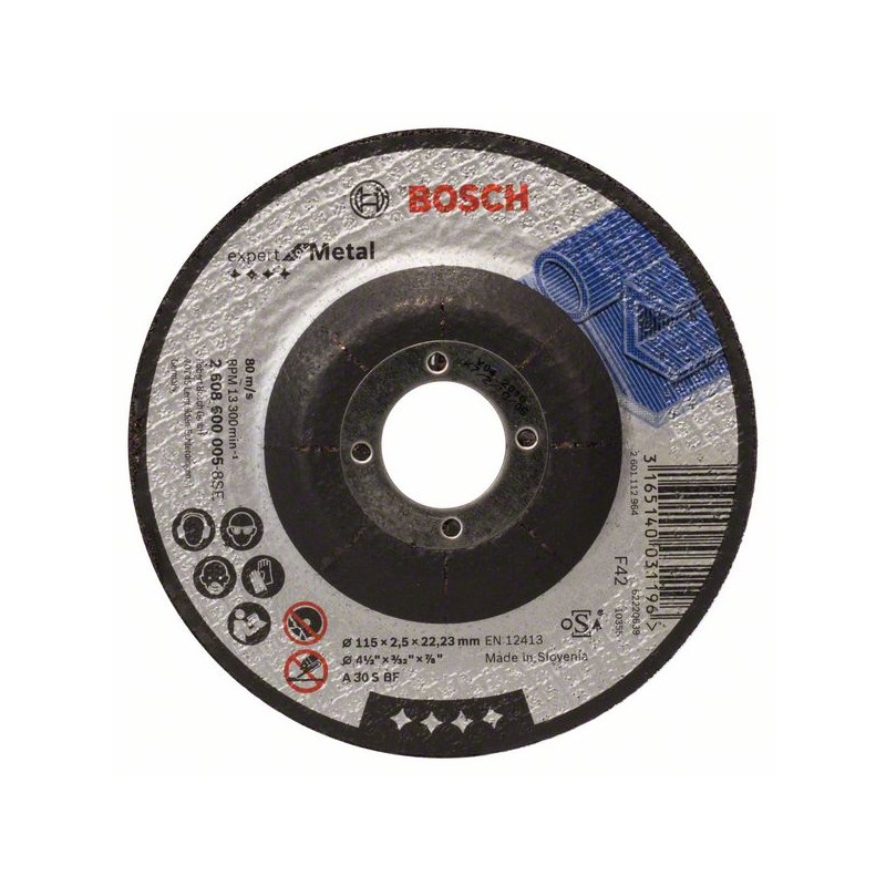 DISQUE À TRONÇONNER EXPERT FOR METAL BOSCH - Topo Maroc